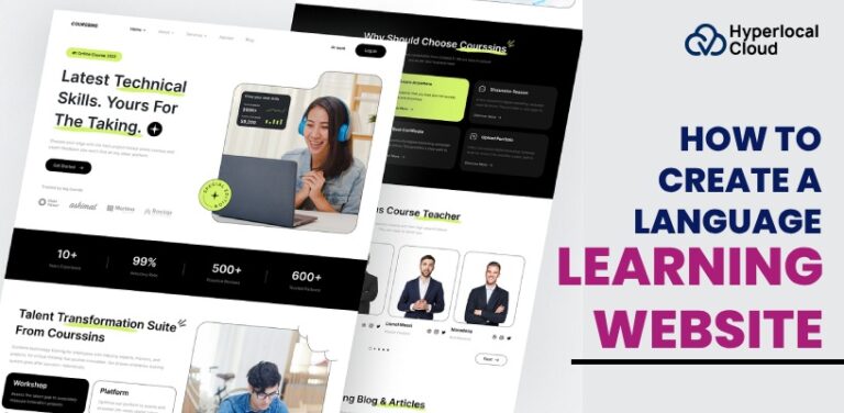 How To Create A Language Learning Website